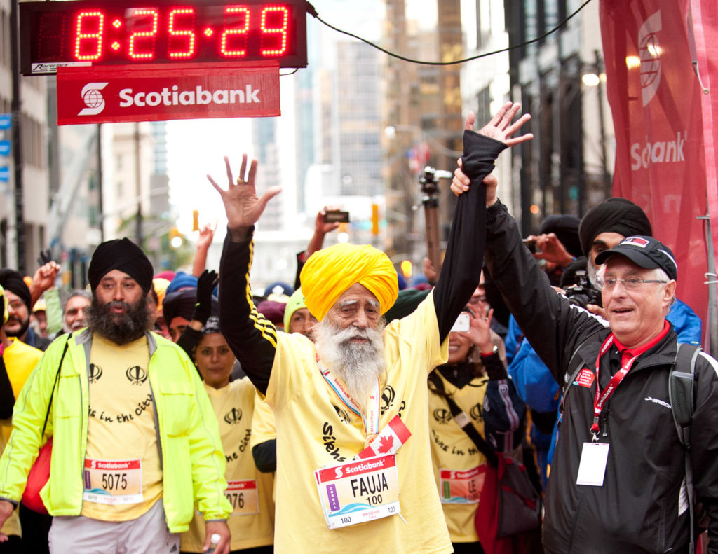 That time a 100 year old ran a marathon in Toronto - TCS Toronto ...