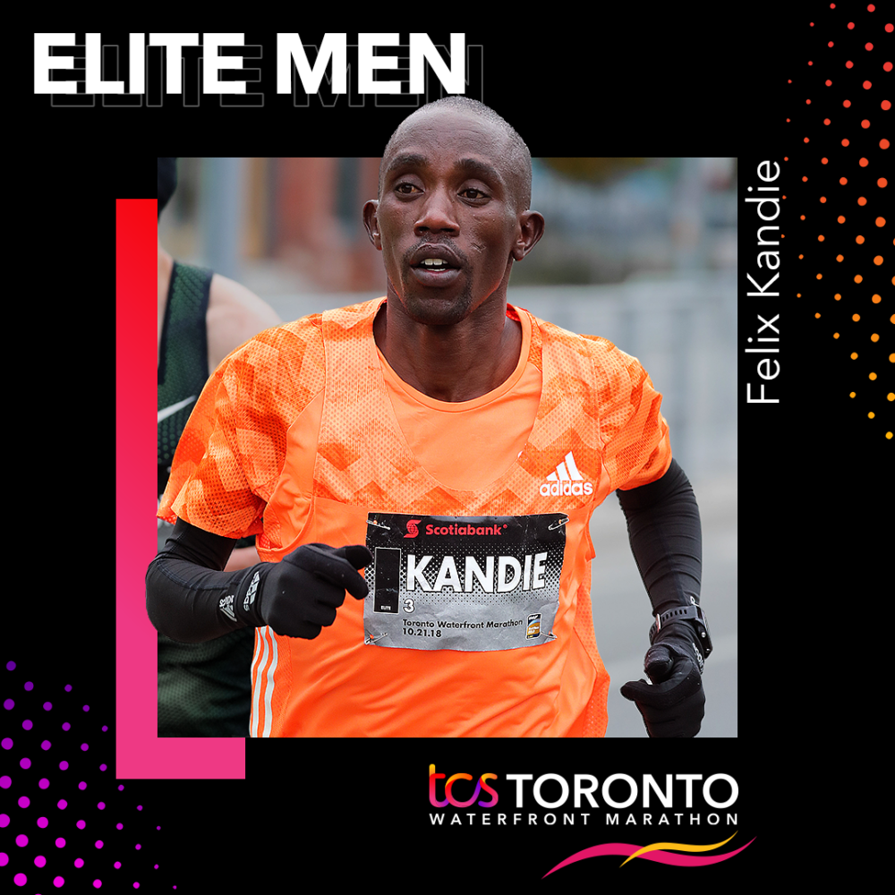 A Confident Felix Kandie Returns to TCS Toronto Waterfront Marathon ...