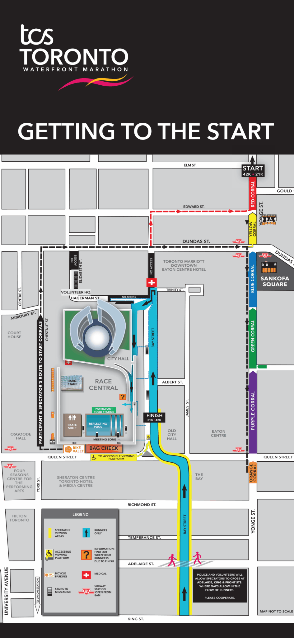 TWM25_42K-21K-Getting2theStart-Mobile - TCS Toronto Waterfront Marathon